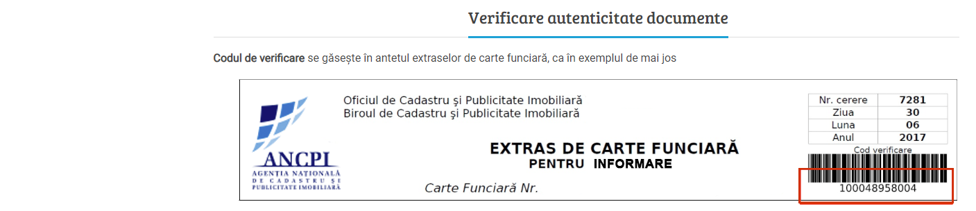 OCPI Ilfov – Oficiul de Cadastru și Publicitate Imobiliară