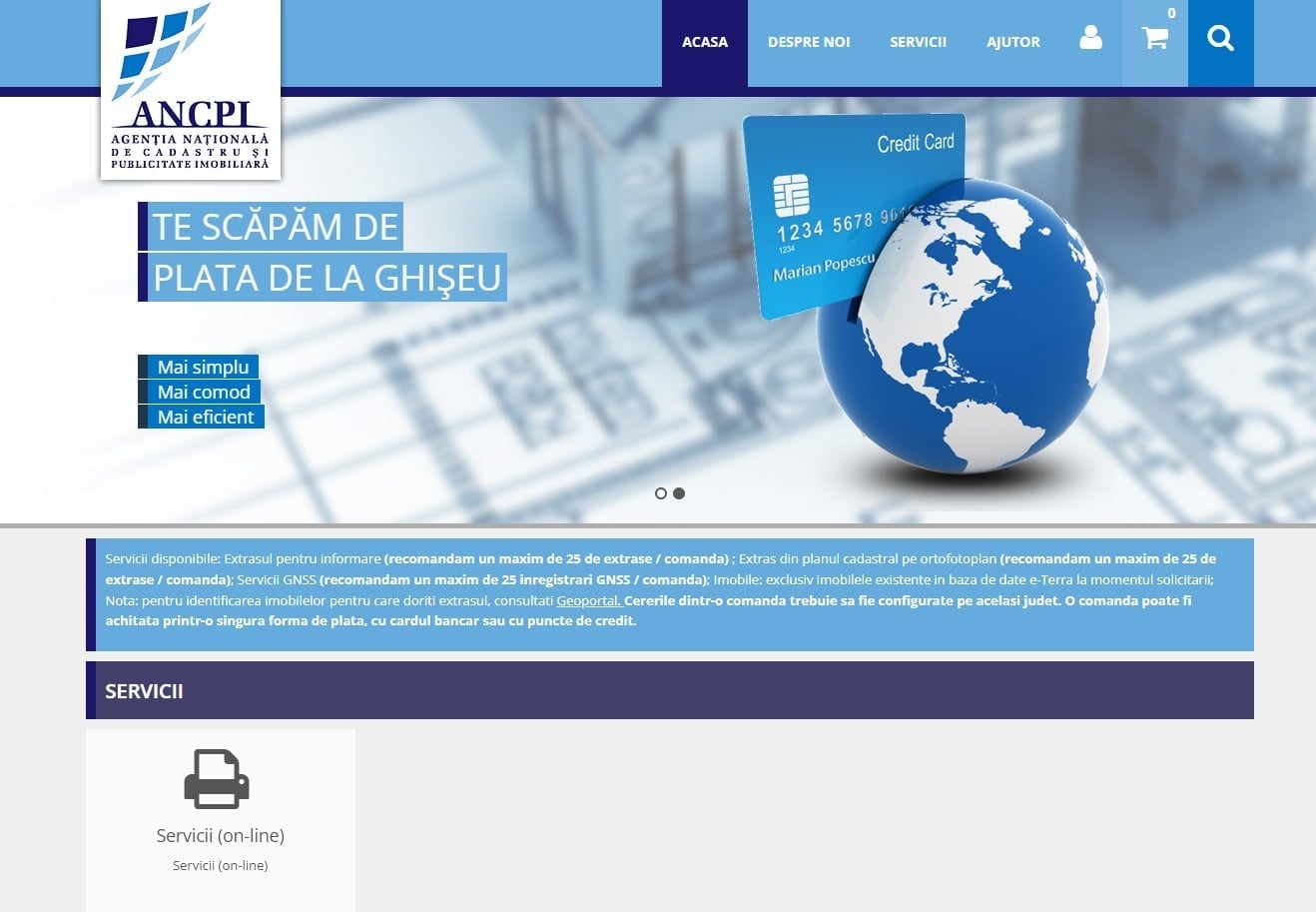 BUCUREȘTI, 20.01.2025 – ANCPI a eliberat online peste 2,3 milioane de ...